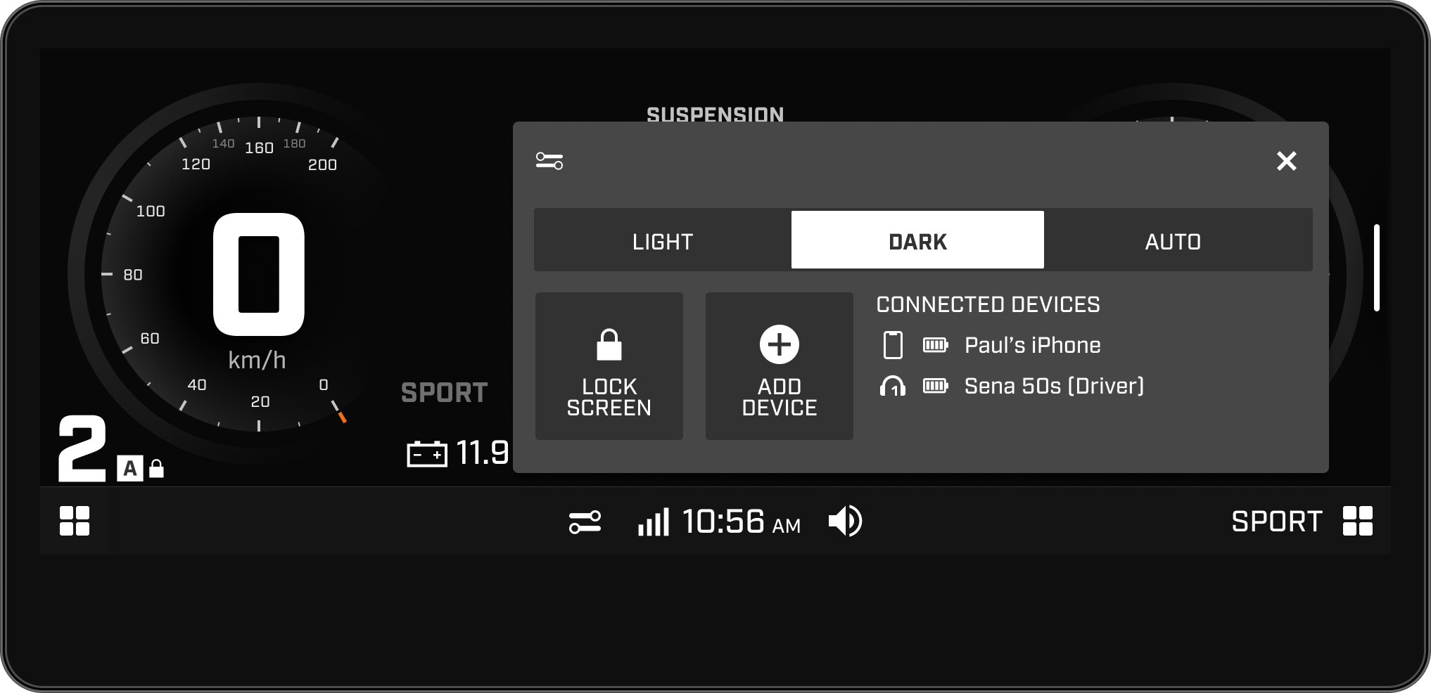 10.25-inch Touchscreen Display - Can-Am Off-Road